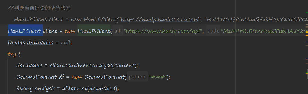 在Java中使用HanLPClient是总是出现Read timed out - 综合讨论 - HanLP中文社区